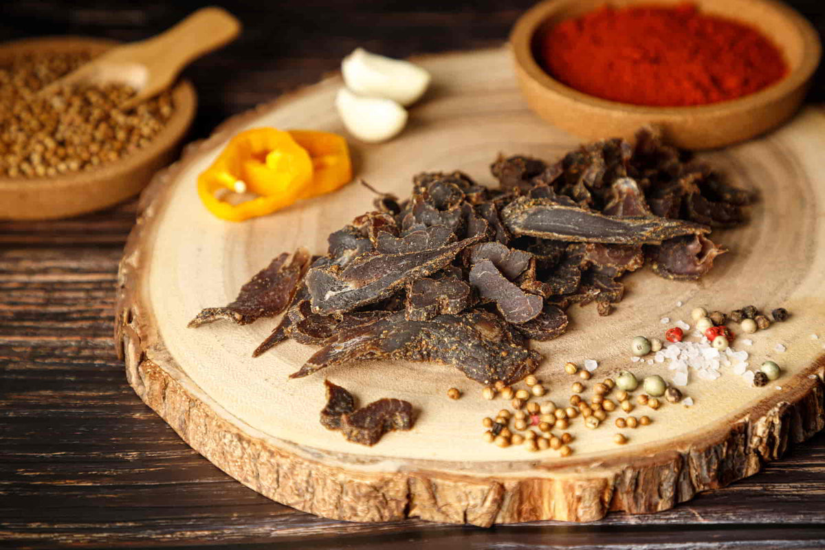 Biltong Original Namibia Afrika Style | Trockenfleisch 100% natürlich ...